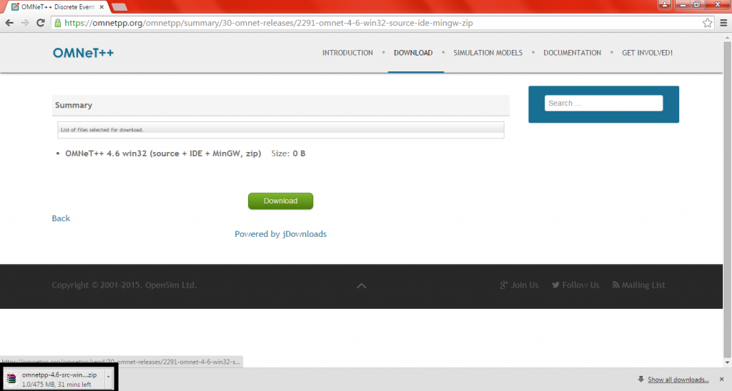 Omnet Installation - omnetplusplus.com