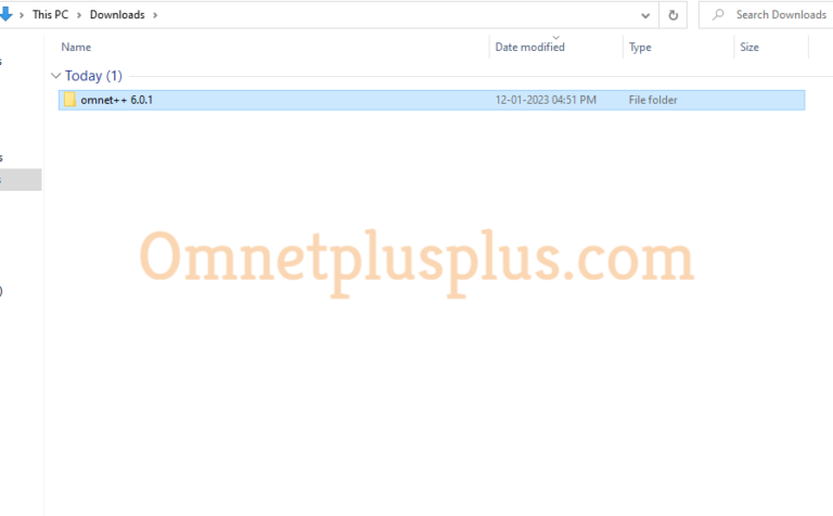 Step by Step Process to Download OMNeT++